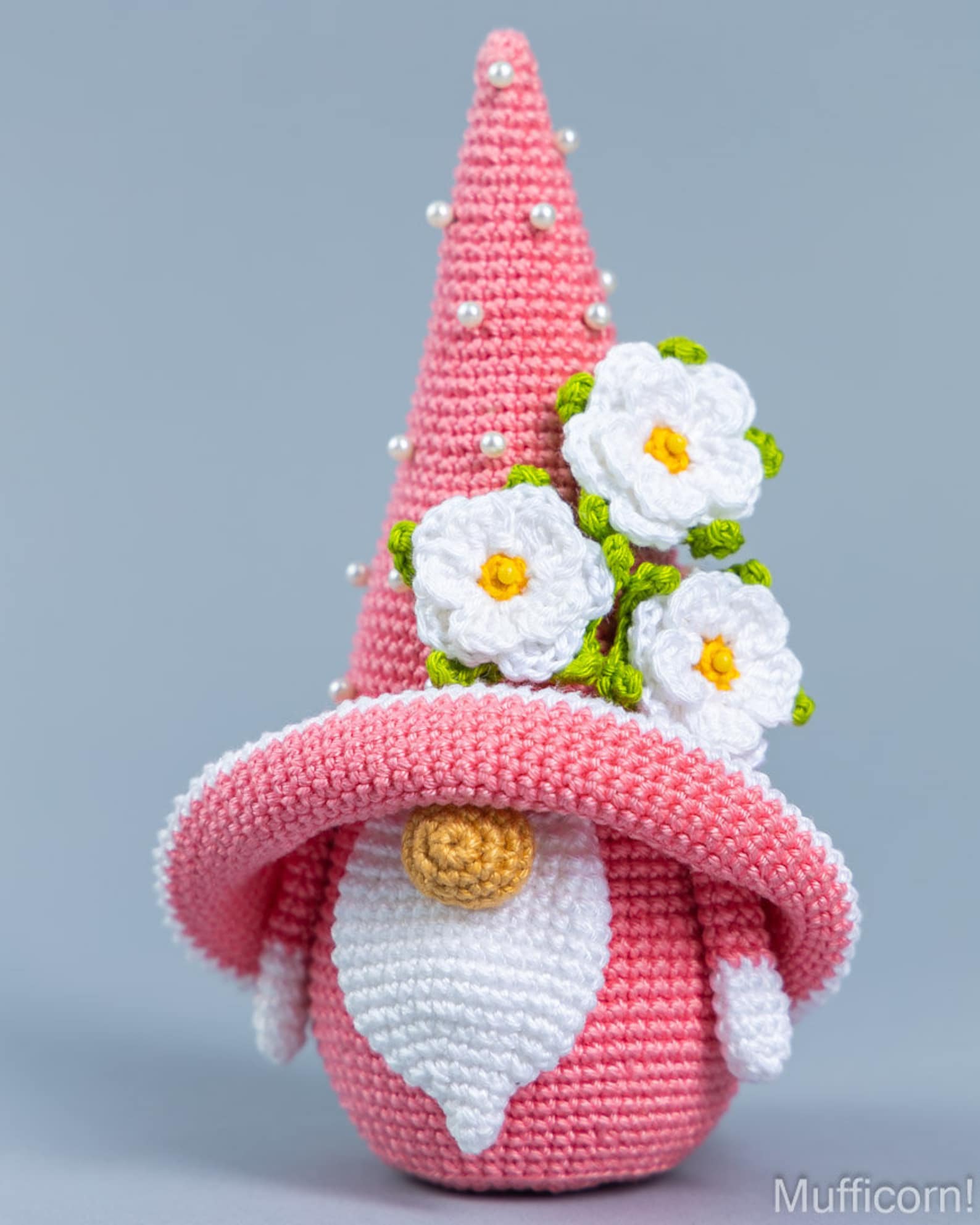 Crochet Patterns Flower Gnome Crochet Flower Gnome Pattern - Etsy UK