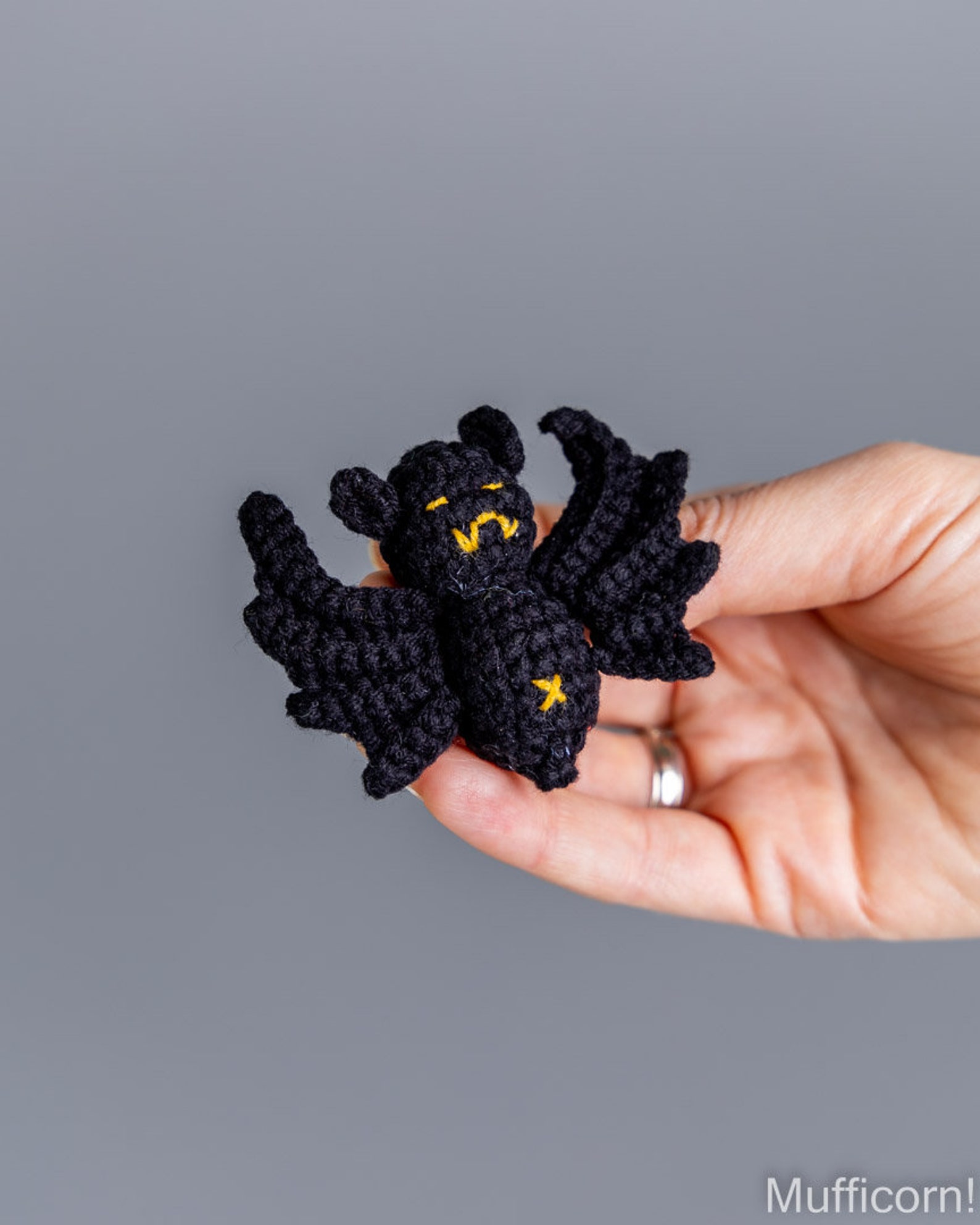 Halloween Crochet Patterns Gnome and Crochet Bat Pattern - Etsy