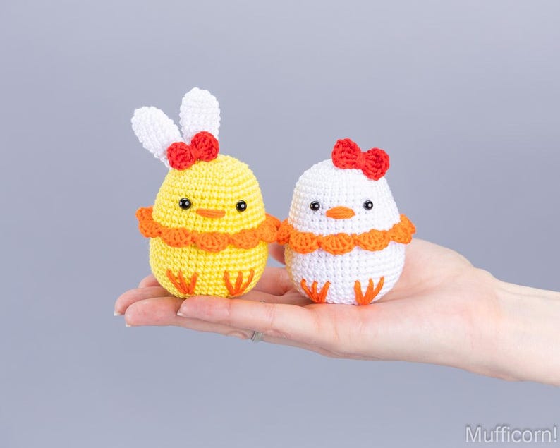 Crochet Pattern Easter Duck, Crochet Bird Amigurumi Pattern, Crochet ...