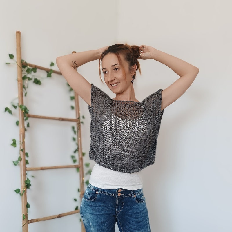 Knit Crop Top - Etsy