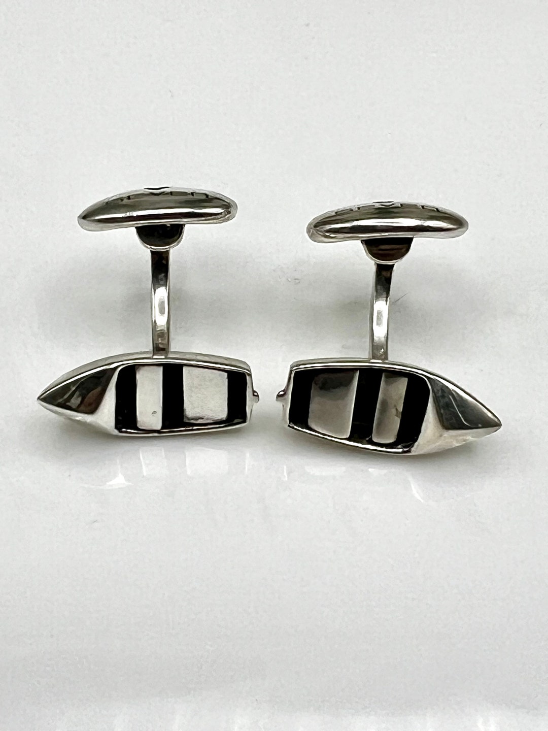Vintage London Solid Sterling Silver Novelty Dinghy Boat Style ...
