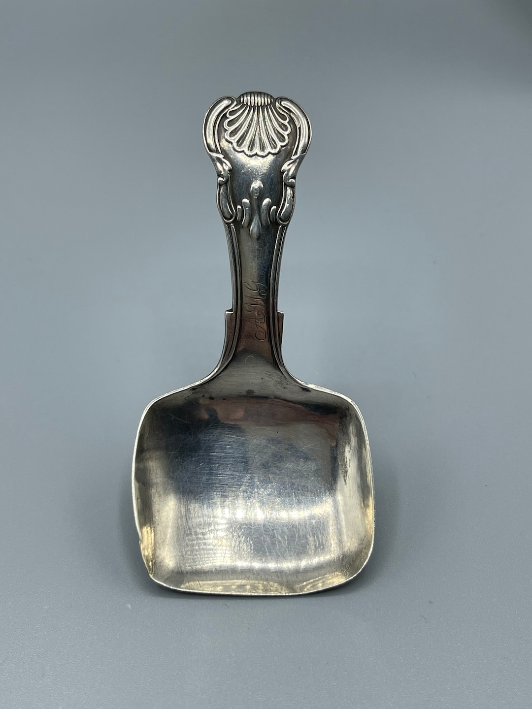 George IV 1825 Sterling Silver Novelty Shovel Tea Caddy Spoon Joseph ...