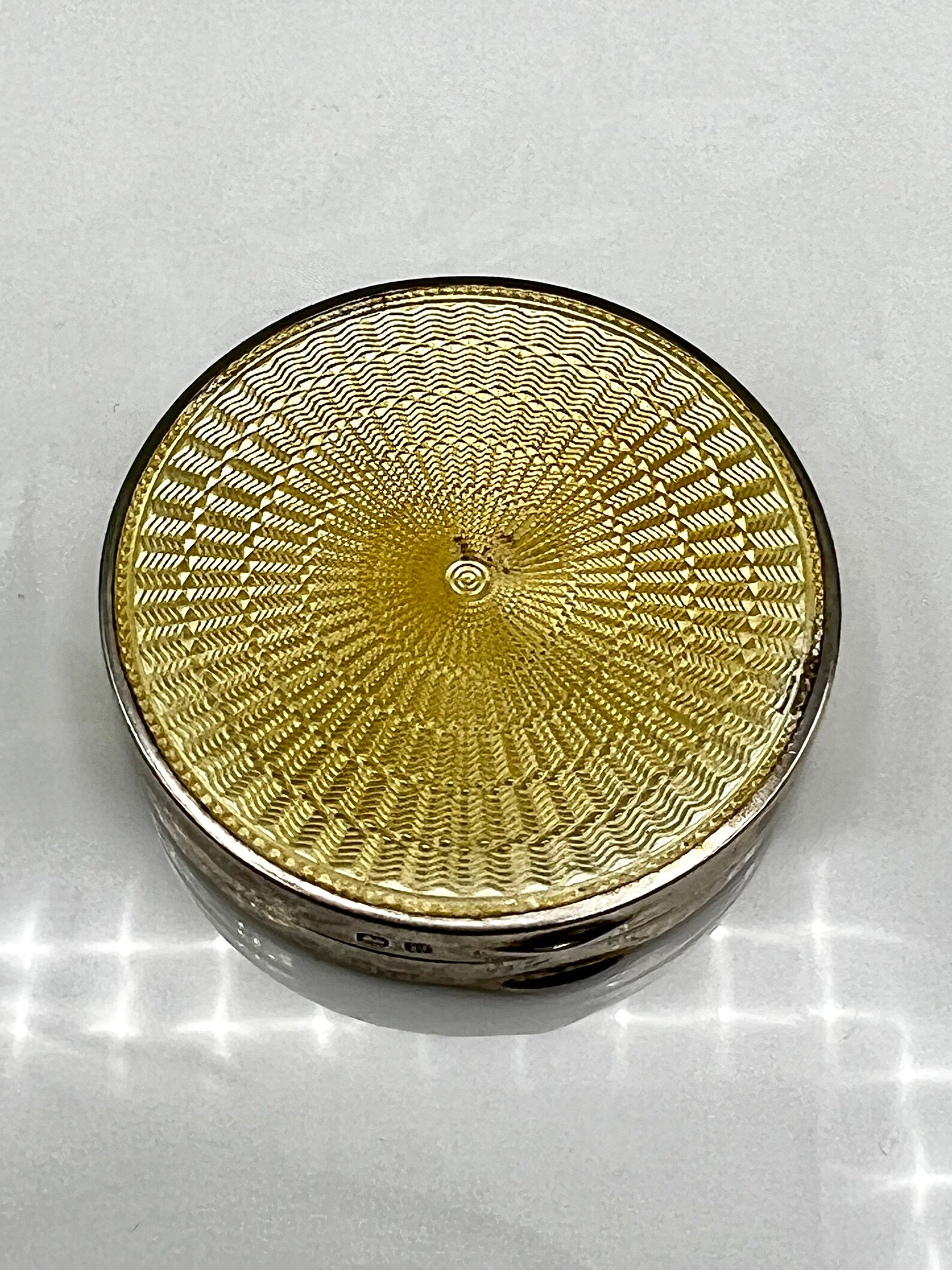 Art Deco 1929 ASPREY and Adie Bros Solid Silver & Guilloche - Etsy UK