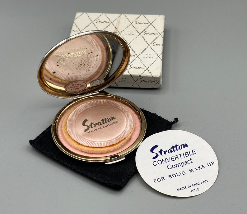 Queen Elizabeth II 1977 Jubilee Stratton Powder Compact W/ Original ...