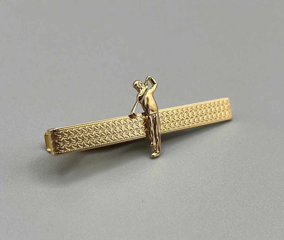 Superb 1950’s Stratton Gold Plated Novelty Golf Tie Clip - Etsy