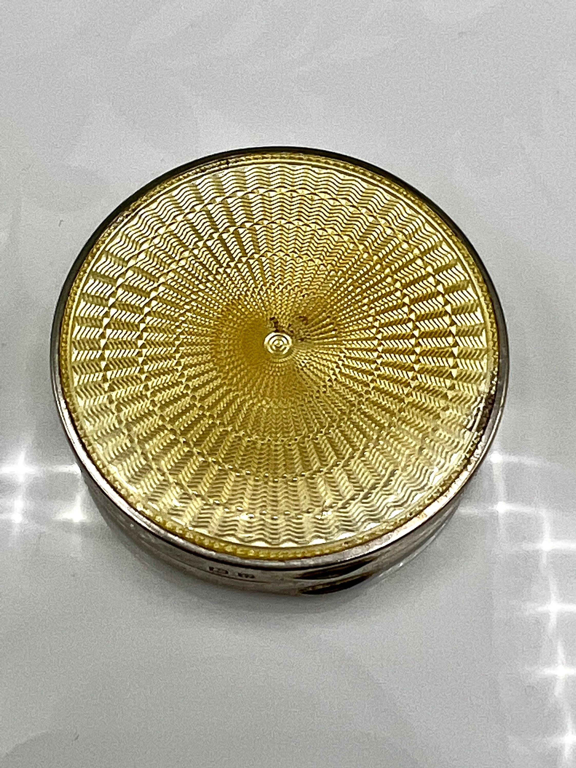 Art Deco 1929 ASPREY and Adie Bros Solid Silver & Guilloche - Etsy UK