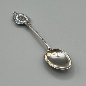 Rare Antique 1906 Edinburgh's Coat of Arms Sterling Silver & Enamel ...