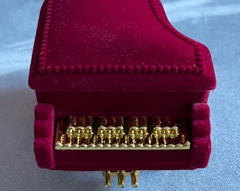 Piano Shaped Box | Etsy