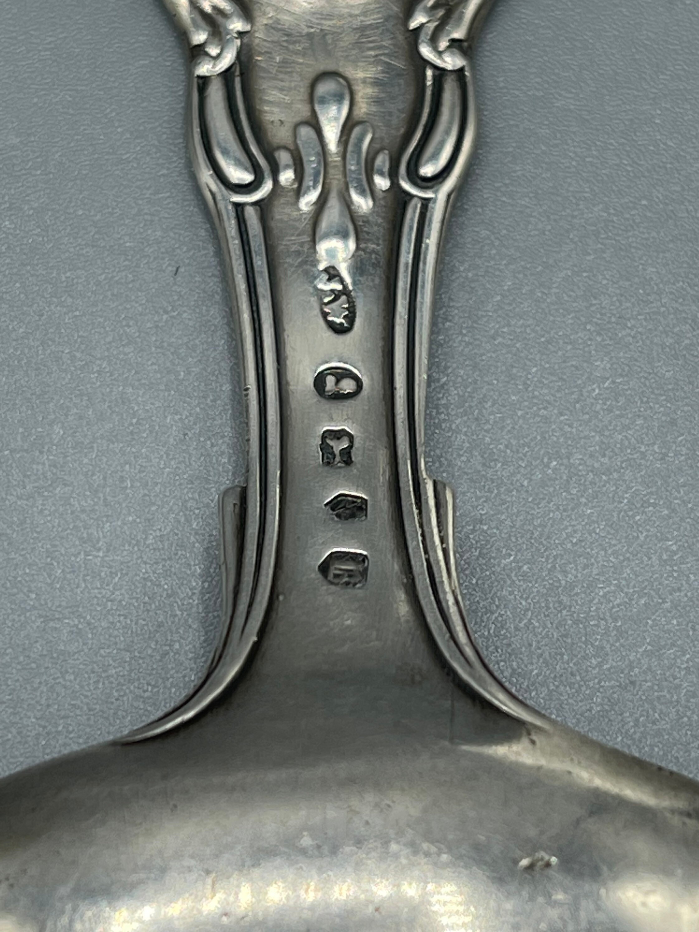 George IV 1825 Sterling Silver Novelty Shovel Tea Caddy Spoon Joseph ...