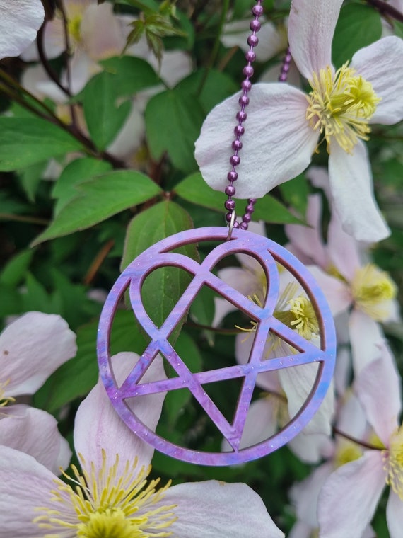 Purple Heartagram