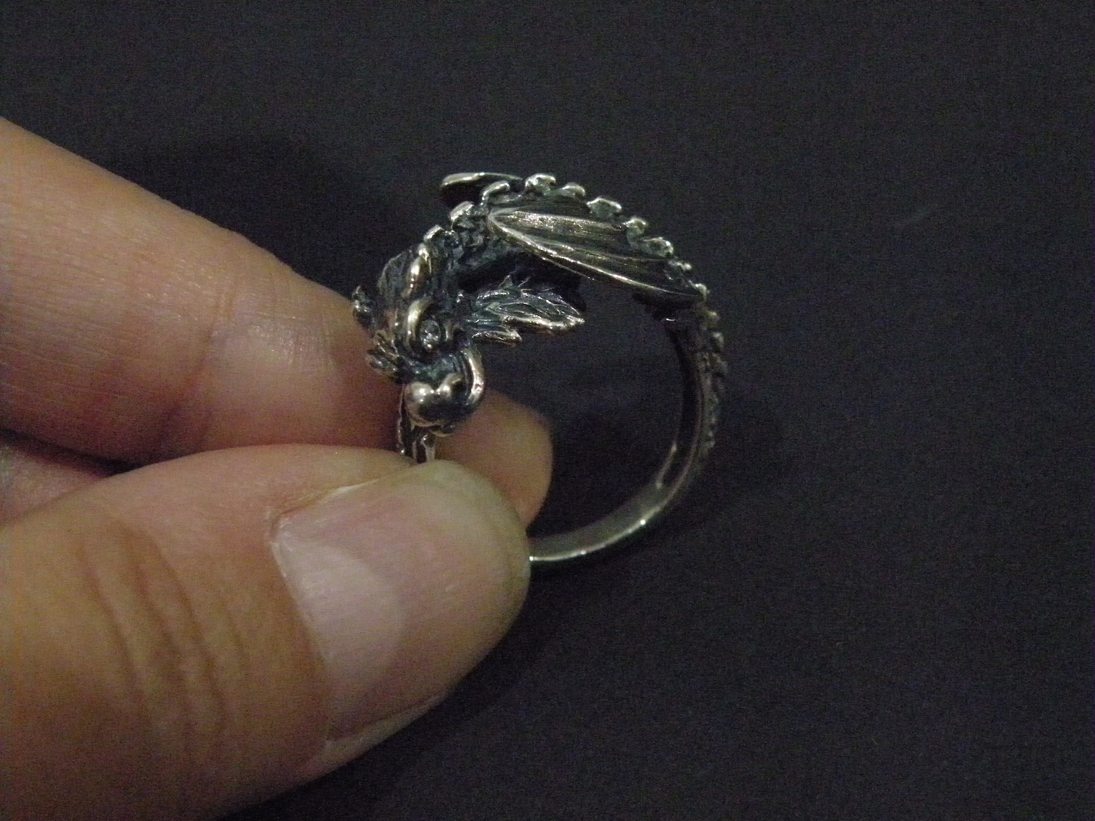 Dragon Ring Silver Fantasy Dragon Ring Dragon Jewellery Silver 925 - Etsy