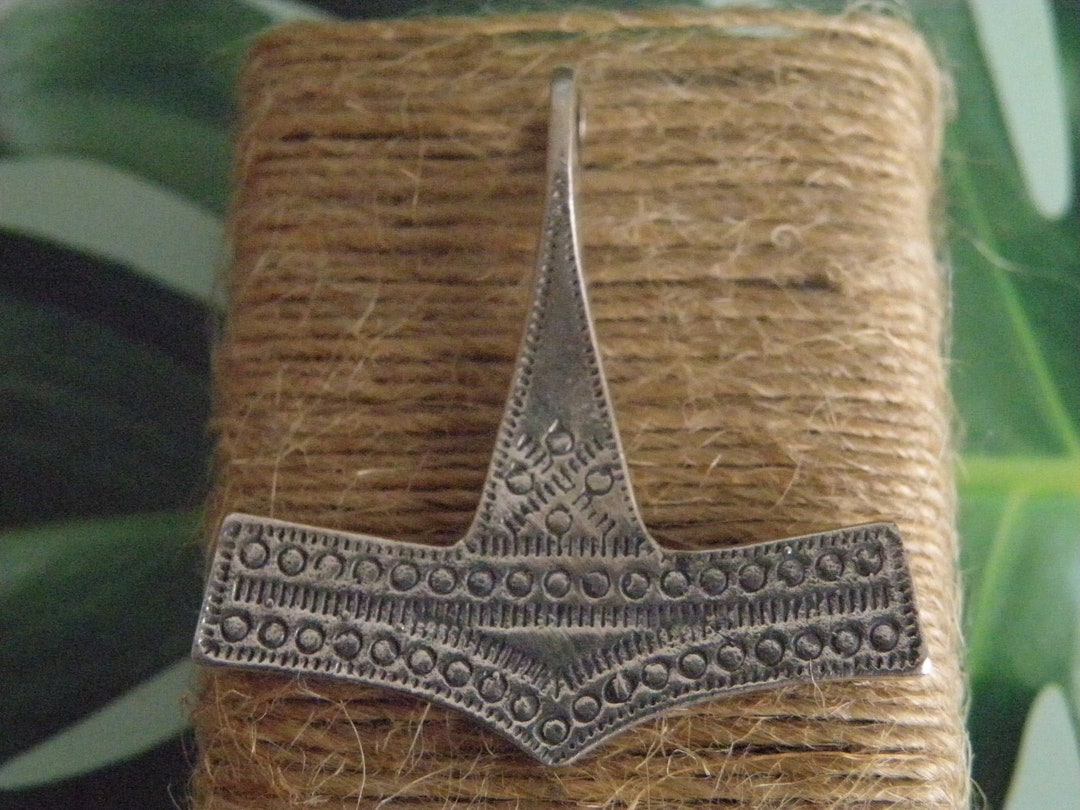 Thor Hammer Mjolnir Silver 925 Viking Style Jewelry - Etsy