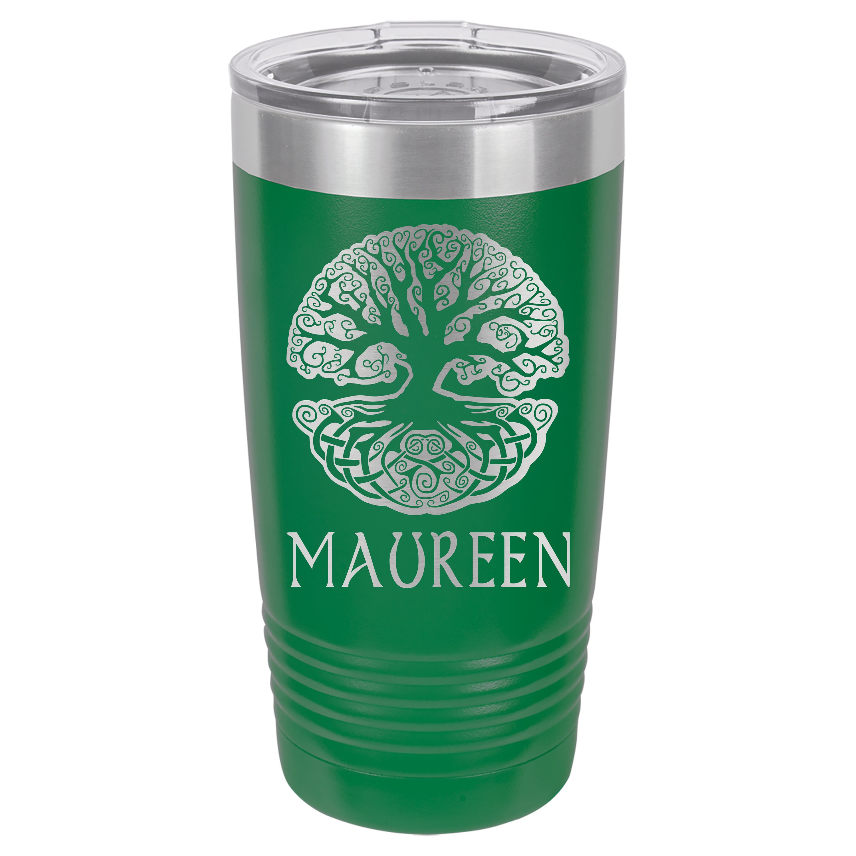 Personalized Irish Trinity Circle Knot Design, Celtic Symbol, Engraved ...