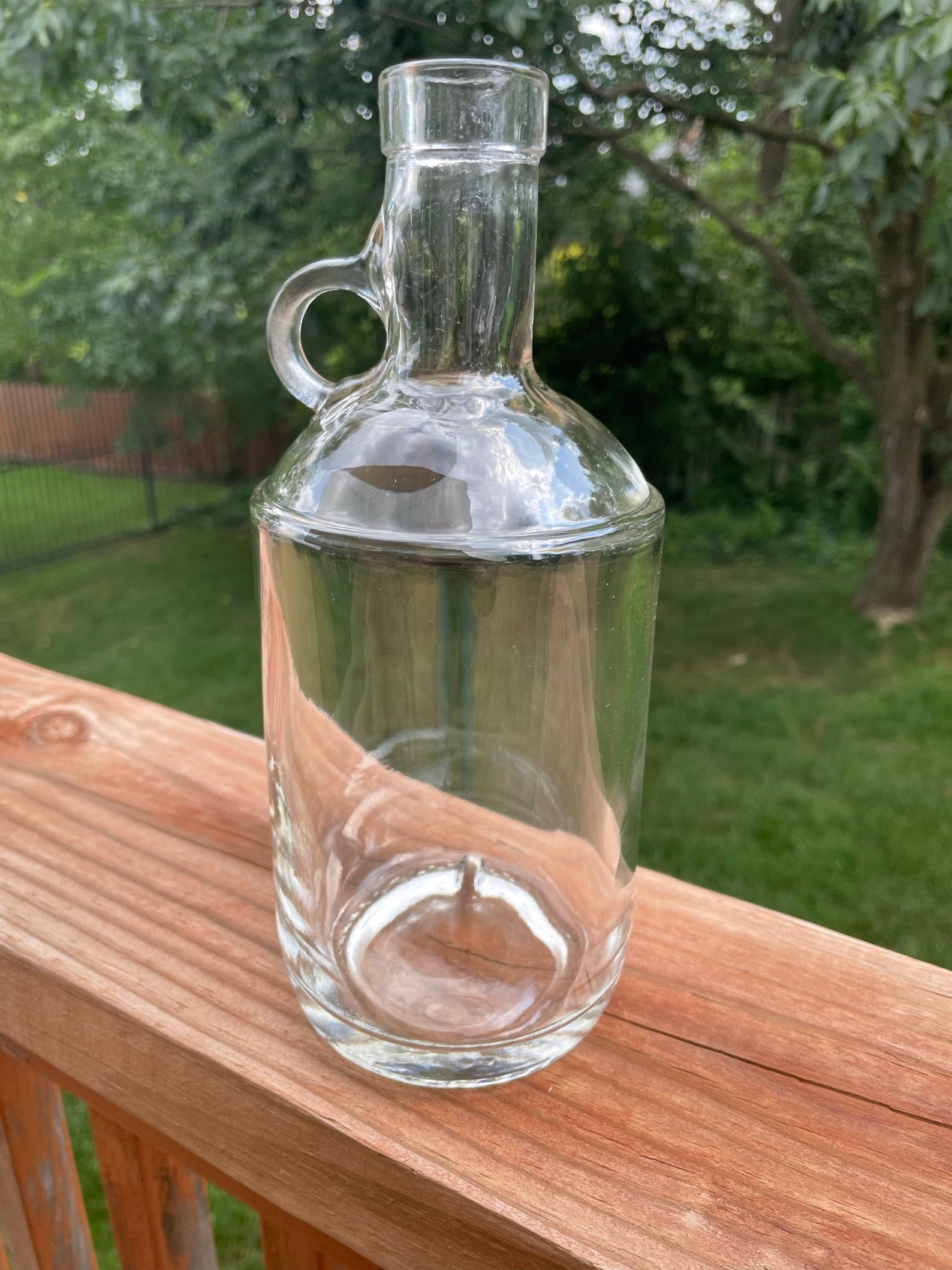 Infinity Bottle Decanter Engraved Set, 750ml Etched Glass for Share a ...