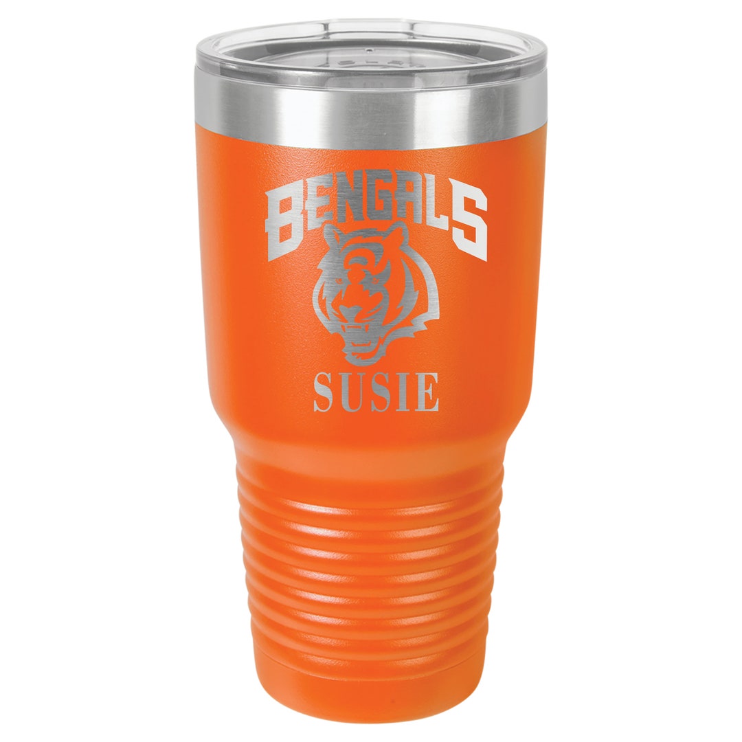 Personalized Cincinnati Bengals Cup Engraved Stainless Steel - Etsy