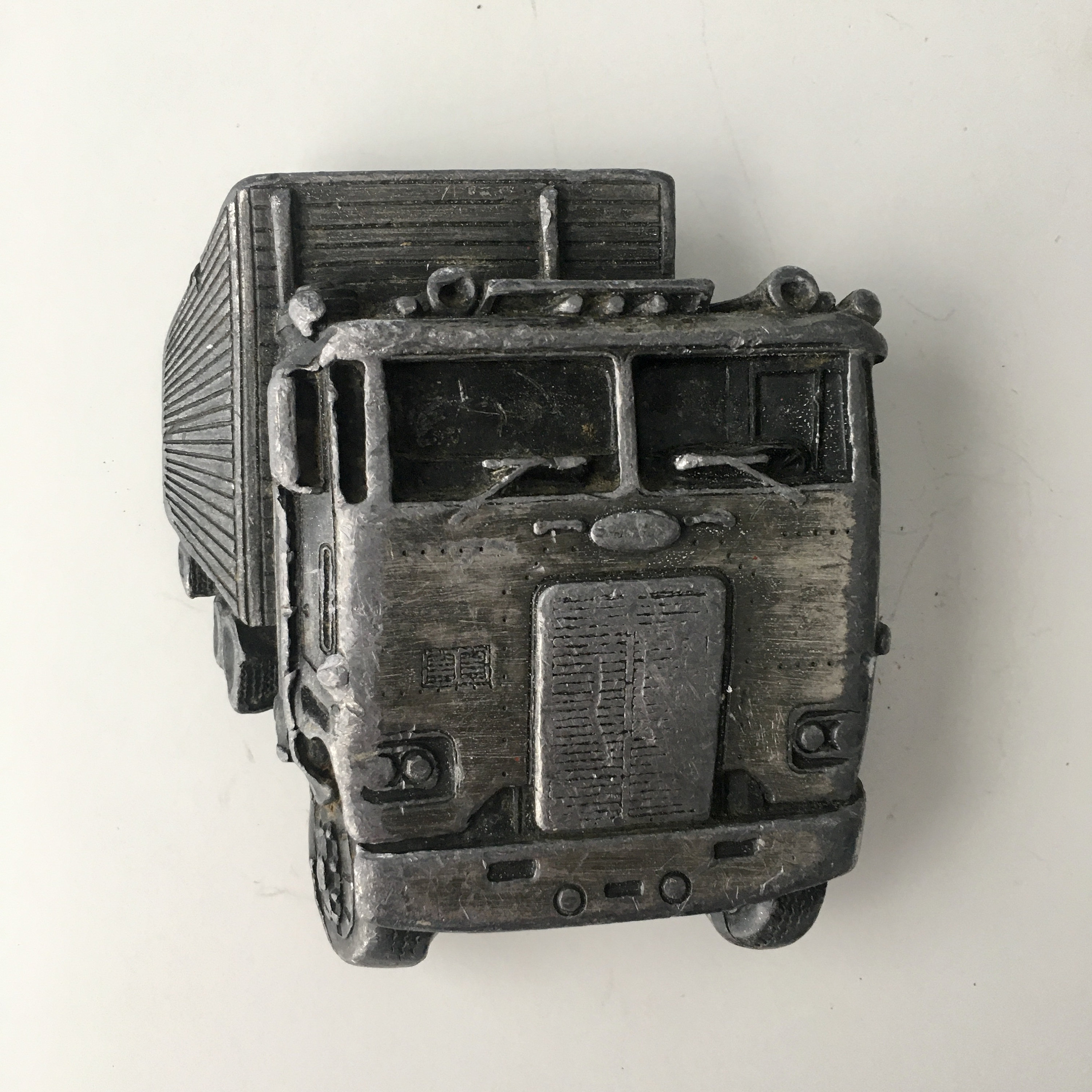 1978 Bergamot Big Rig Semi Truck Belt Buckle Peterbilt Brass - Etsy