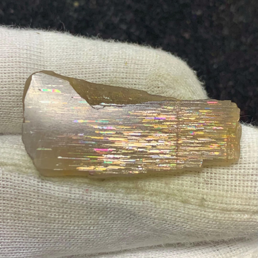 Natural Meteor Shower Sunstone/rare Schiller Sunstone Raw From Tanzania ...