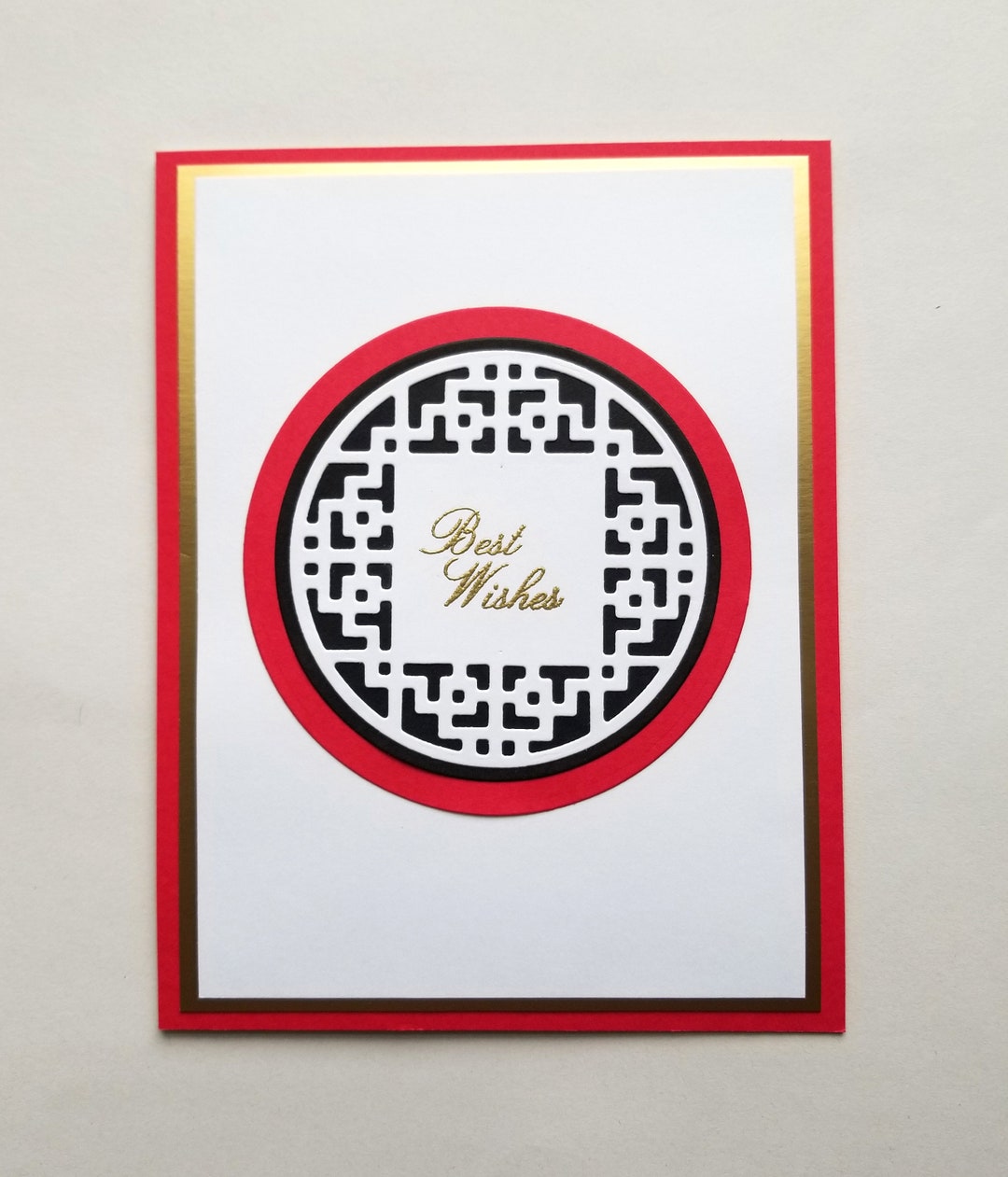 Asian Card, Chinese Card, Best Wishes, Retirement, Graduation, Moving ...