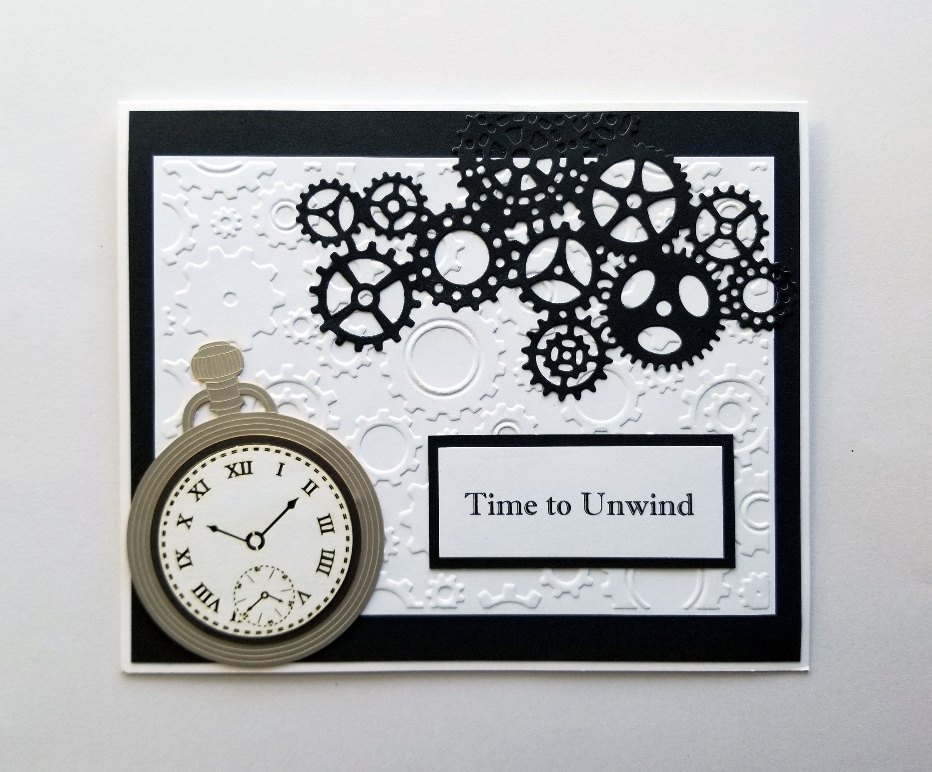 Retirement Happy Retirement Time Unwind Pocket Watch | Etsy