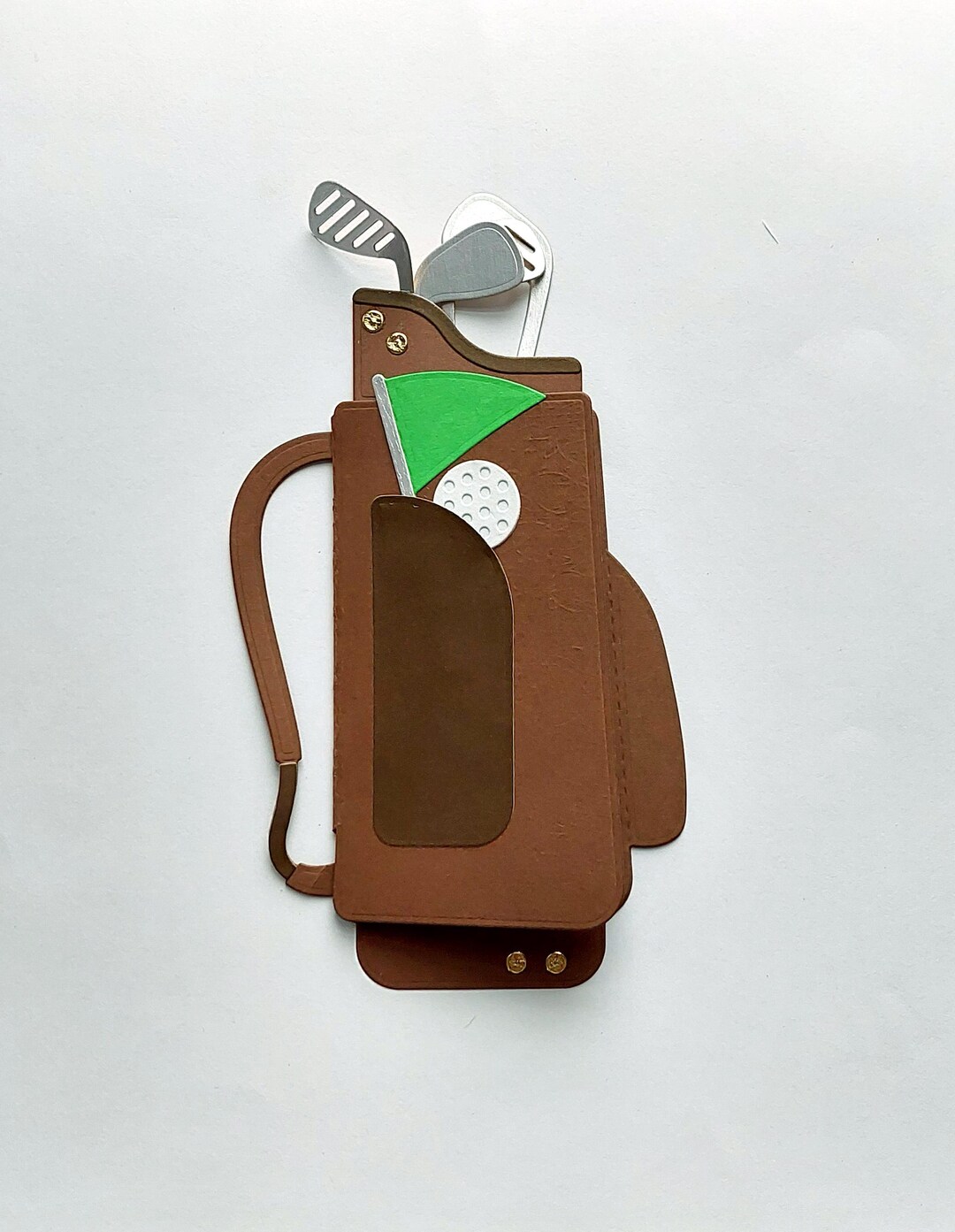 Handmade Golf Bag Gift Card Holder, Retirement, Golfer, Athlete - Etsy