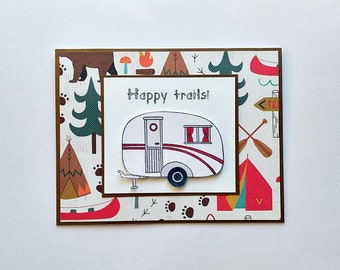 Happy Trails Card - Etsy