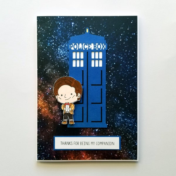 Doctor Who Card - Etsy