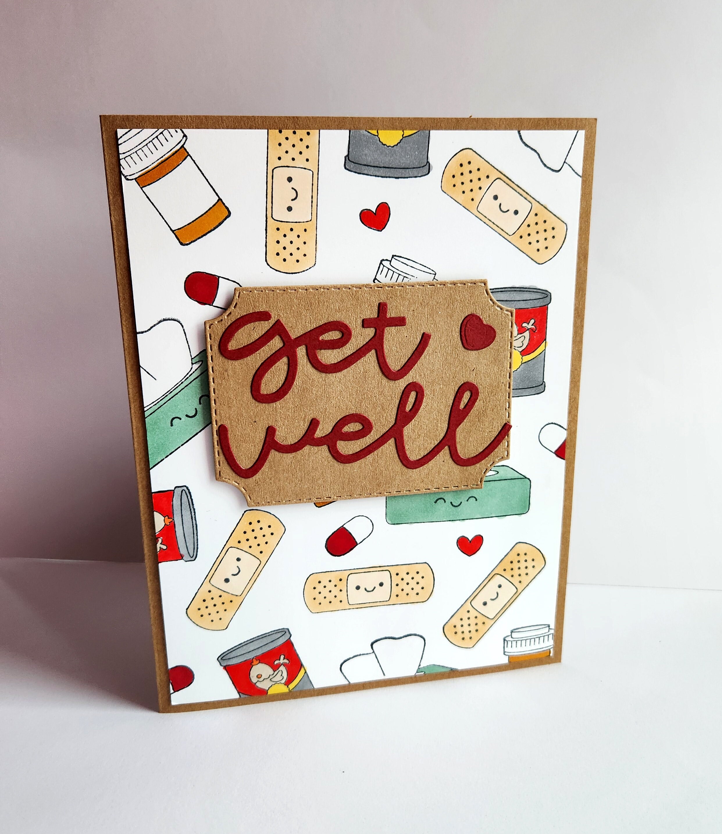 Get Well Card, Get Well Soon, Illness, Sickness, Surgery, Recovery ...