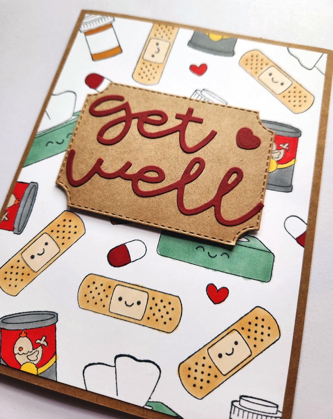 Get Well Card, Get Well Soon, Illness, Sickness, Surgery, Recovery ...