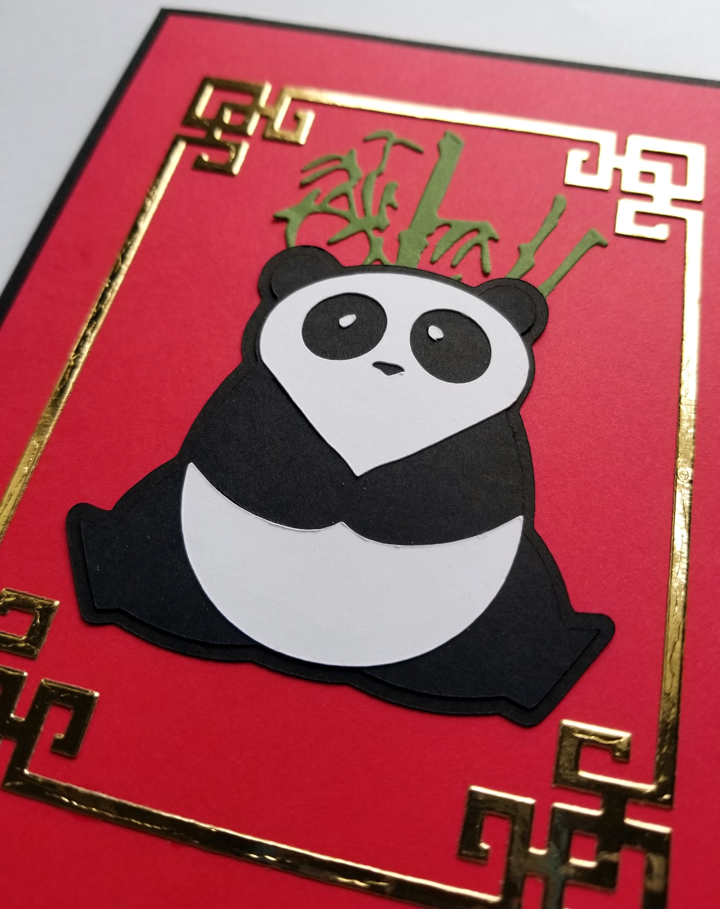 Asian Card, Panda Card, Pandas, Blank Card, All Occasion, Special ...