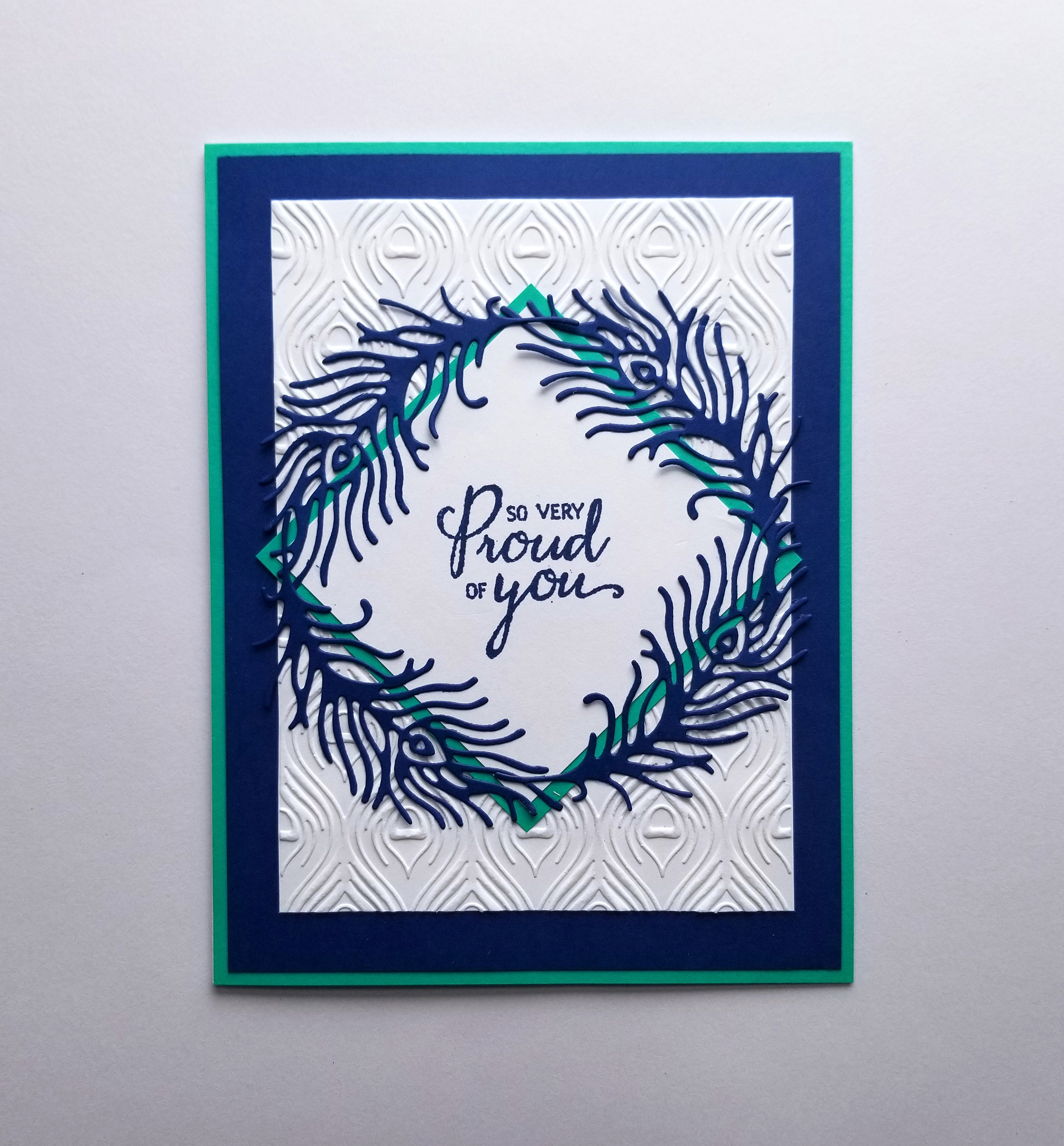 Peacock Card, Peacock Feathers, Proud of You, Achievement, New Job ...