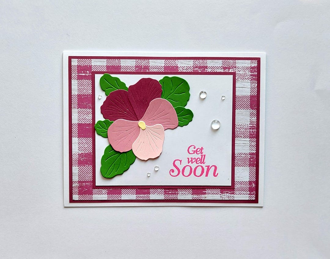 Get Well Card, Get Well Soon, Well Wishes, Illness, Surgery, Recovery ...