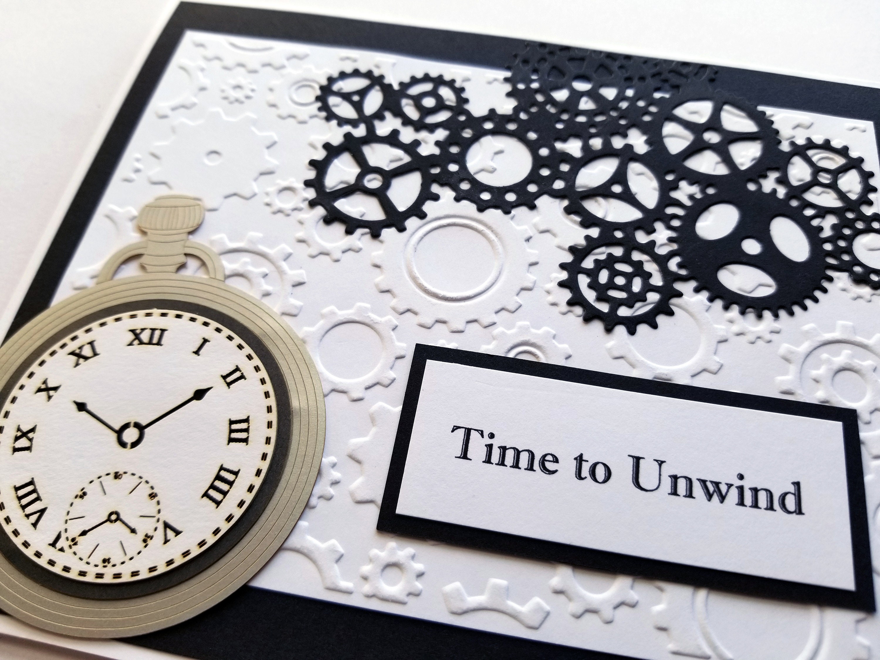 Retirement Happy Retirement Time Unwind Pocket Watch | Etsy