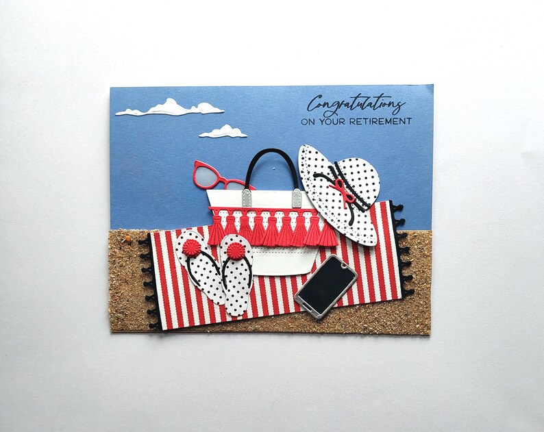 Retirement Card, Beach Retirement, Beach, Tropical, Florida, Hawaii ...