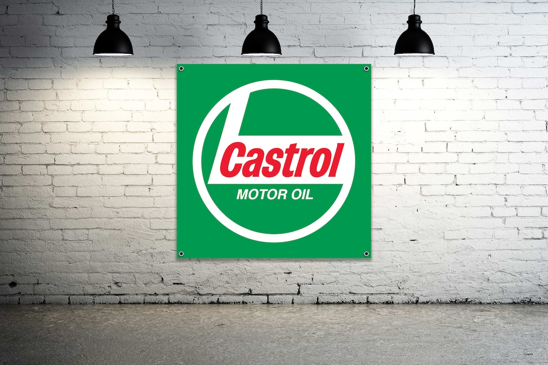 CASTROL Motoroil Logo Vinyl Banner Sign Oil Change Facility - Etsy