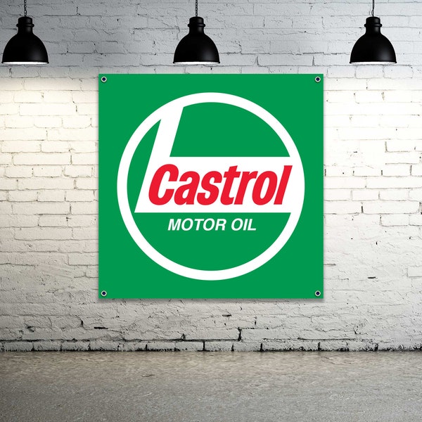 Castrol Oil Banner - Etsy