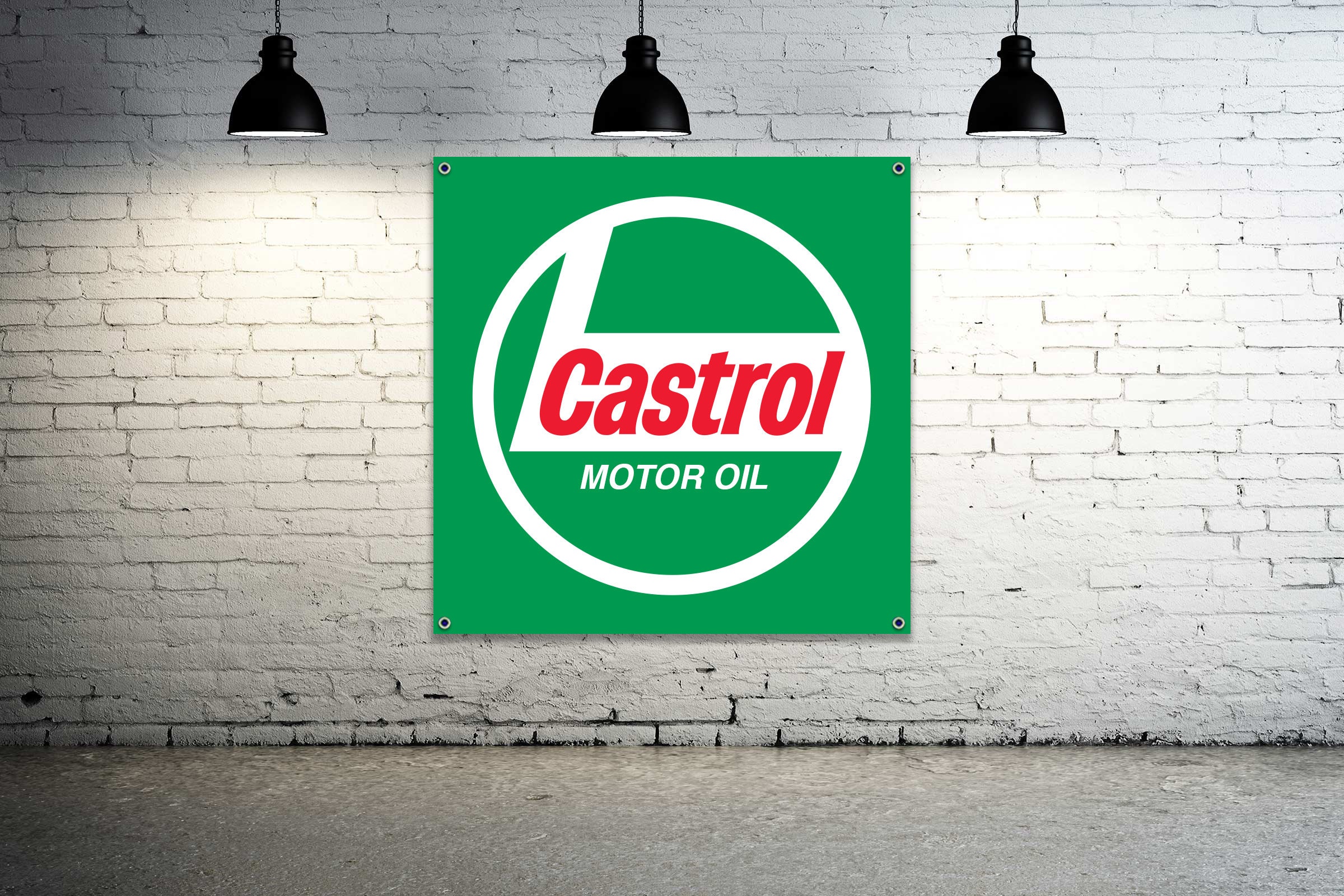 CASTROL Motoroil Logo Vinyl Banner Sign Oil Change Facility - Etsy