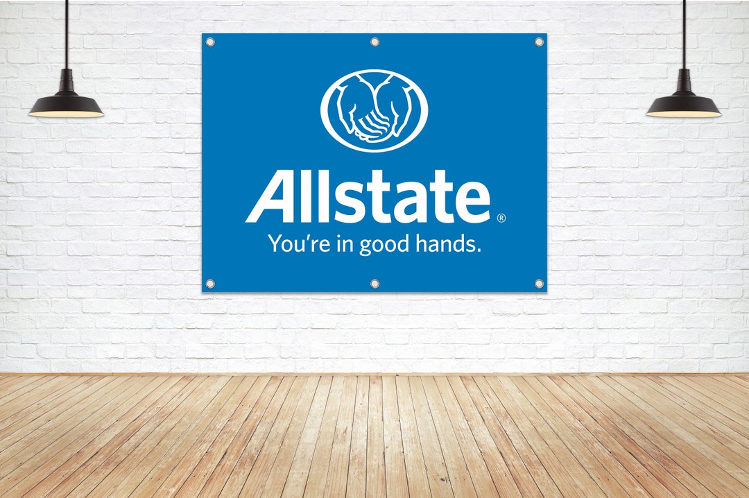 For ALLSTATE Insurance Brand Exposure Vinyl Banner Sign Coverage Broker ...