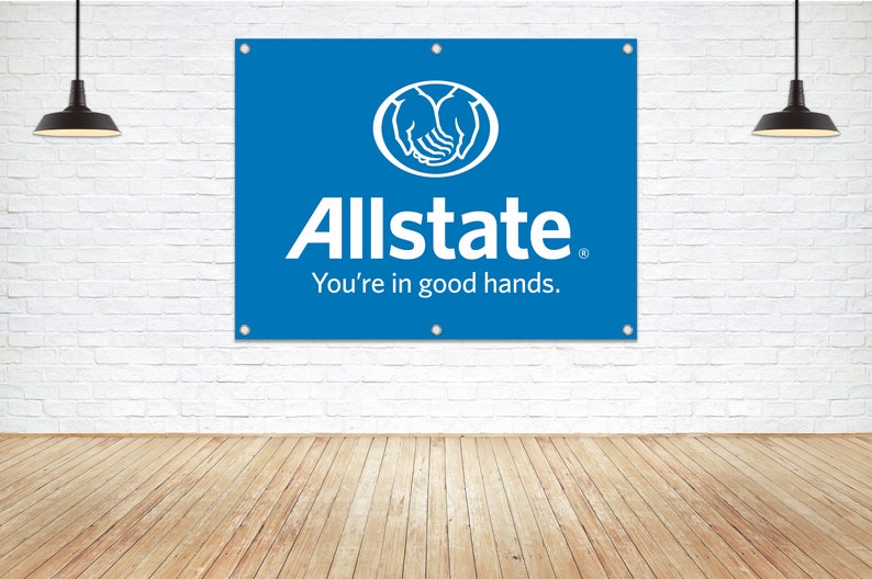 For ALLSTATE Insurance Brand Exposure Vinyl Banner Sign Coverage Broker ...