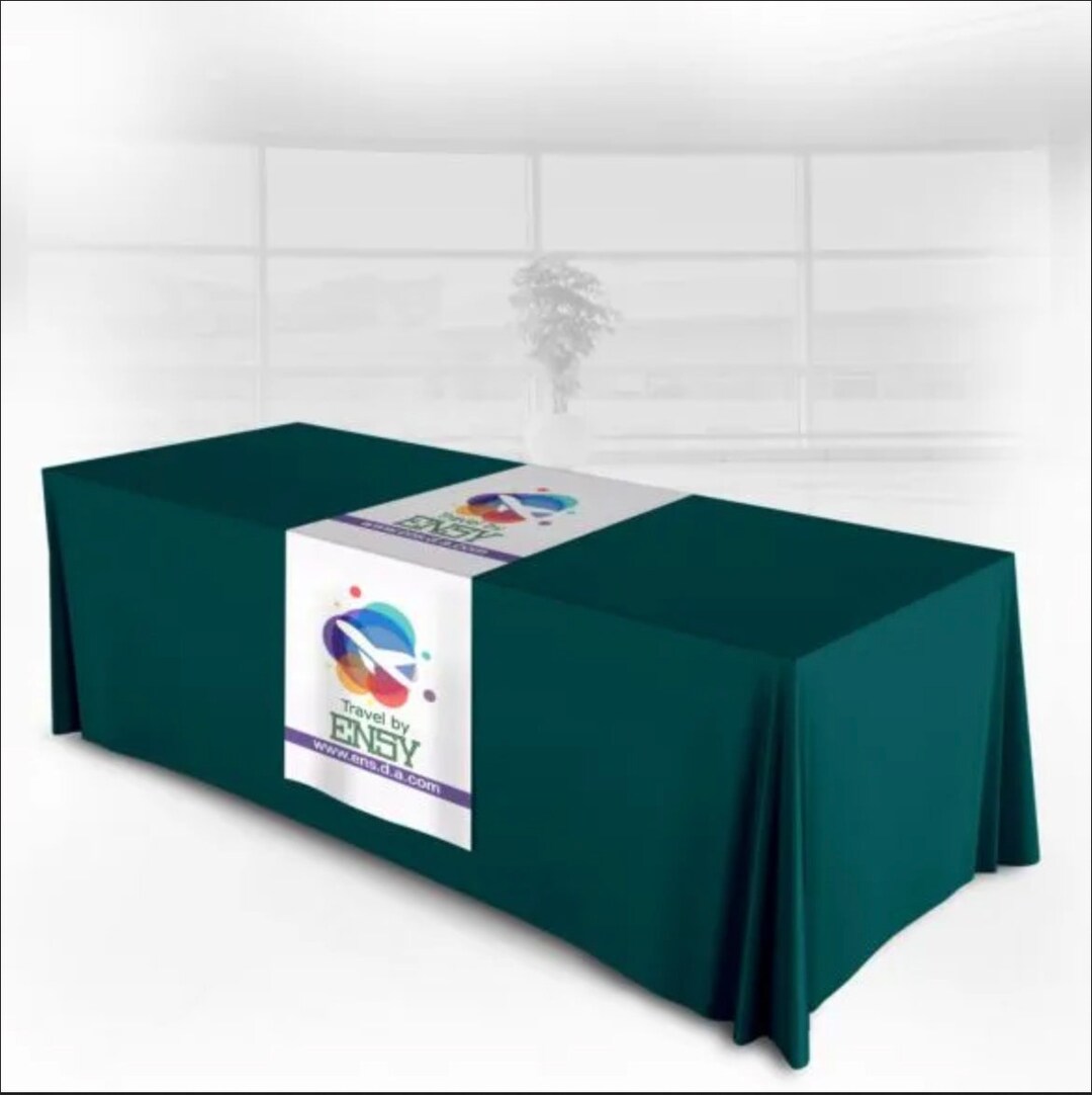 Custom TABLE RUNNERS Full Color Design and Printing Your Logo ...