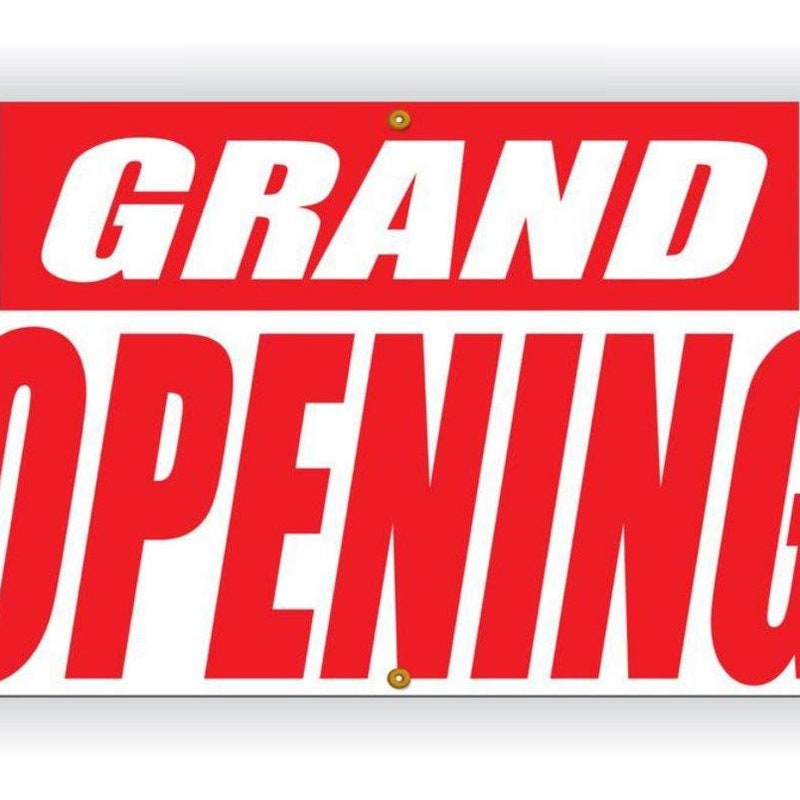 Grand Opening Banner - Etsy