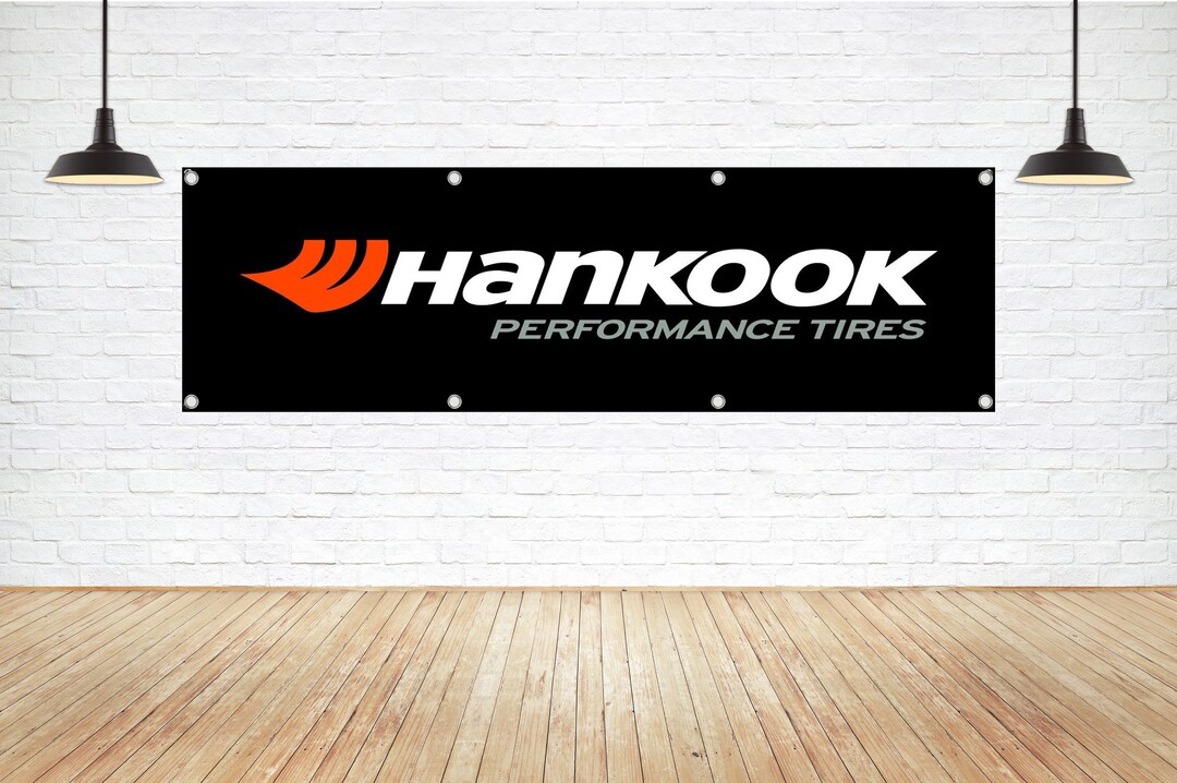 HANKOOK Performance Tires Vinyl Banner: Auto Shop Display - Etsy