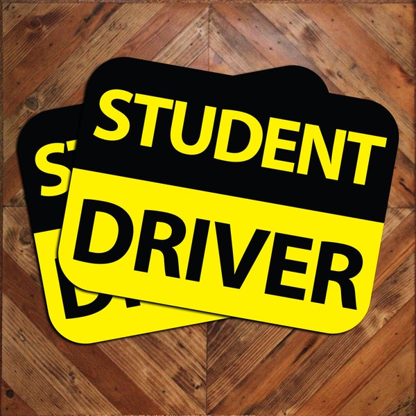 Student Driver Signs Magnet - Etsy