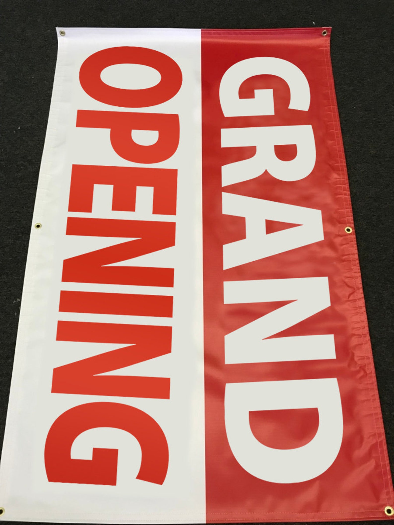 Come in We're Open Vinyl Banner: Retail Storefront Sign - Etsy