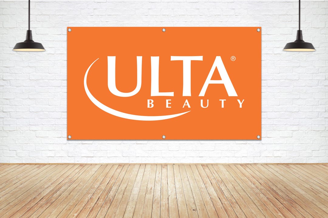 ULTA BEAUTY Logo Vinyl Banner: Salon Store Signage - Etsy