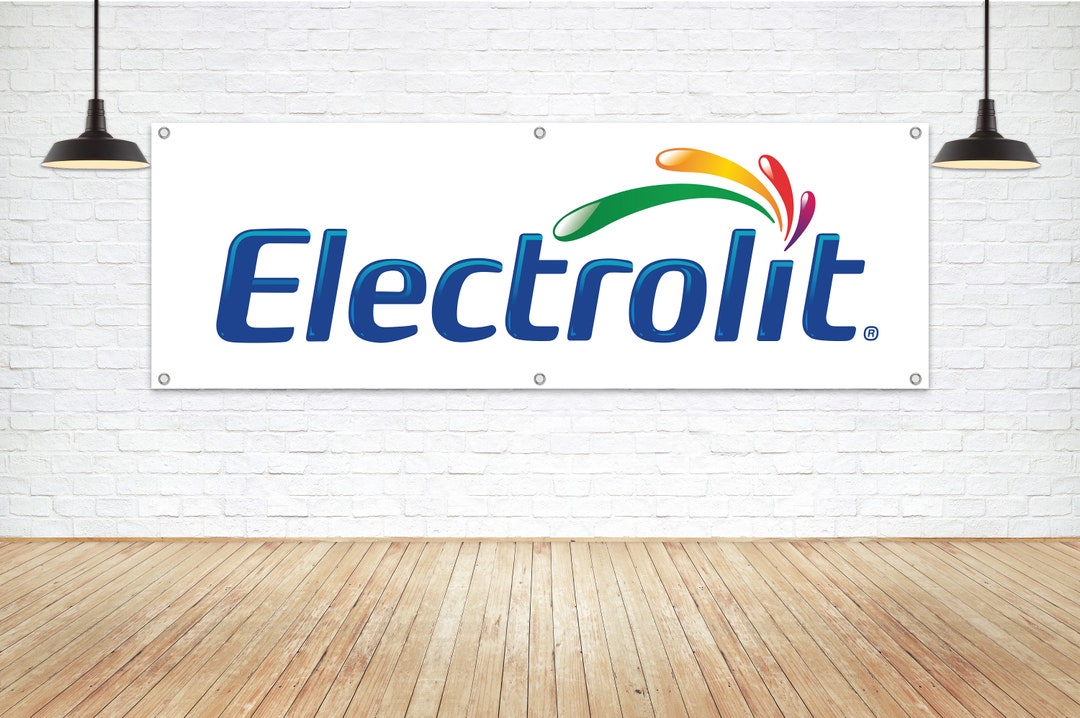 ELECTROLIT Hydration Drink Vinyl Banner: Indoor/outdoor Sign - Etsy