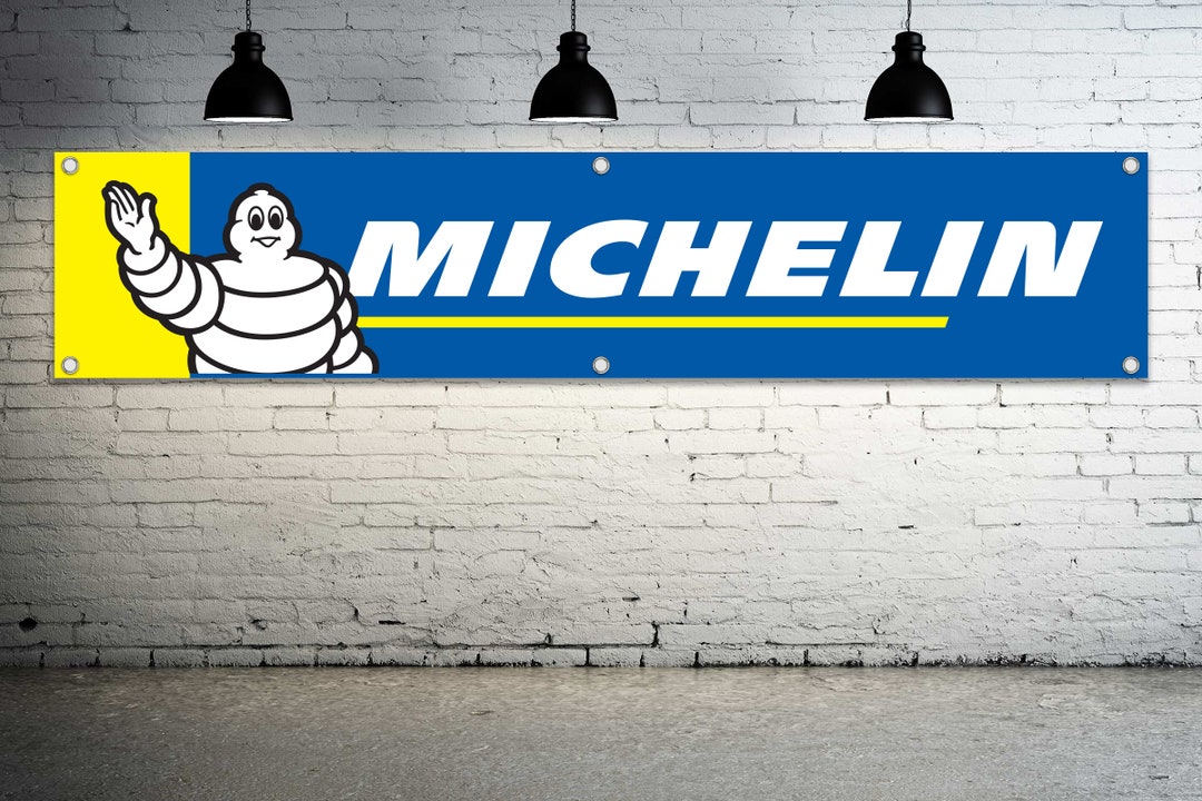 For MICHELIN Tires Brand Exposure Vinyl Banner Sign Tire Store Llantas ...