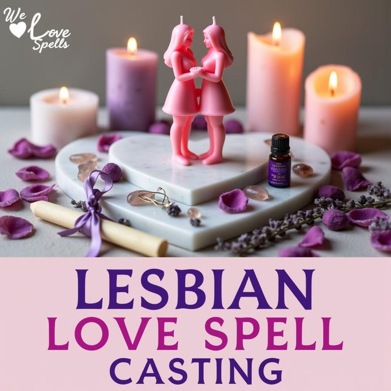 Lesbian Love Spell Casting Walls of Passion Ignite Romance & Connection Personalized Spiritual ...
