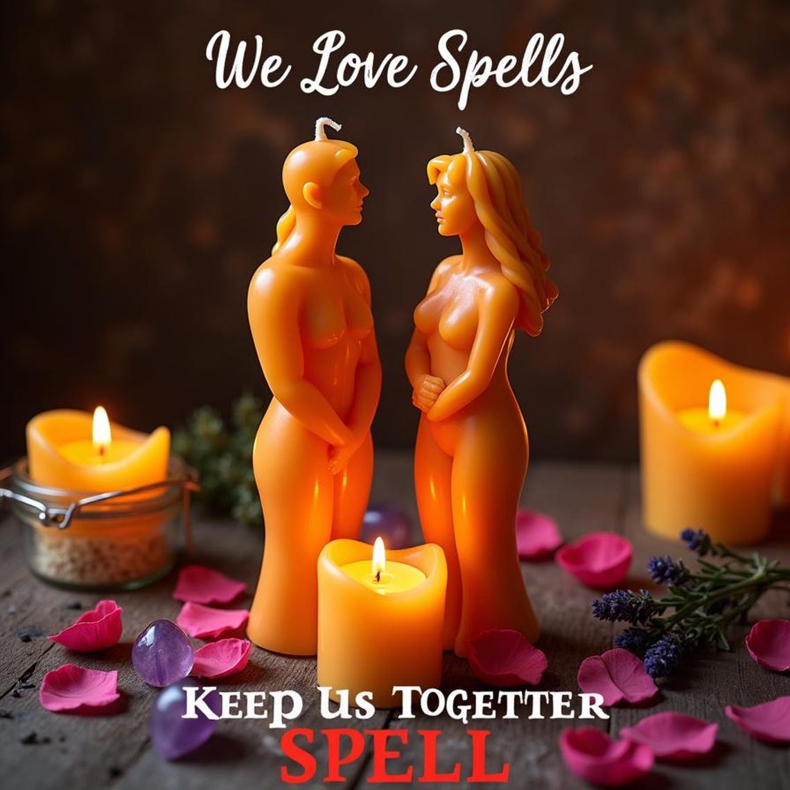 Keep Us Together Forever Spell Casting Service | Love Binding Ritual for Stronger Relationships ...