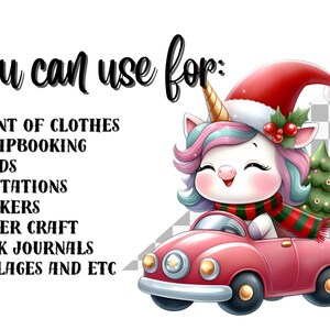 Unicorn Clipart, Unicorn Png, Unicorn Clip Art, Christmas Unicorn ...