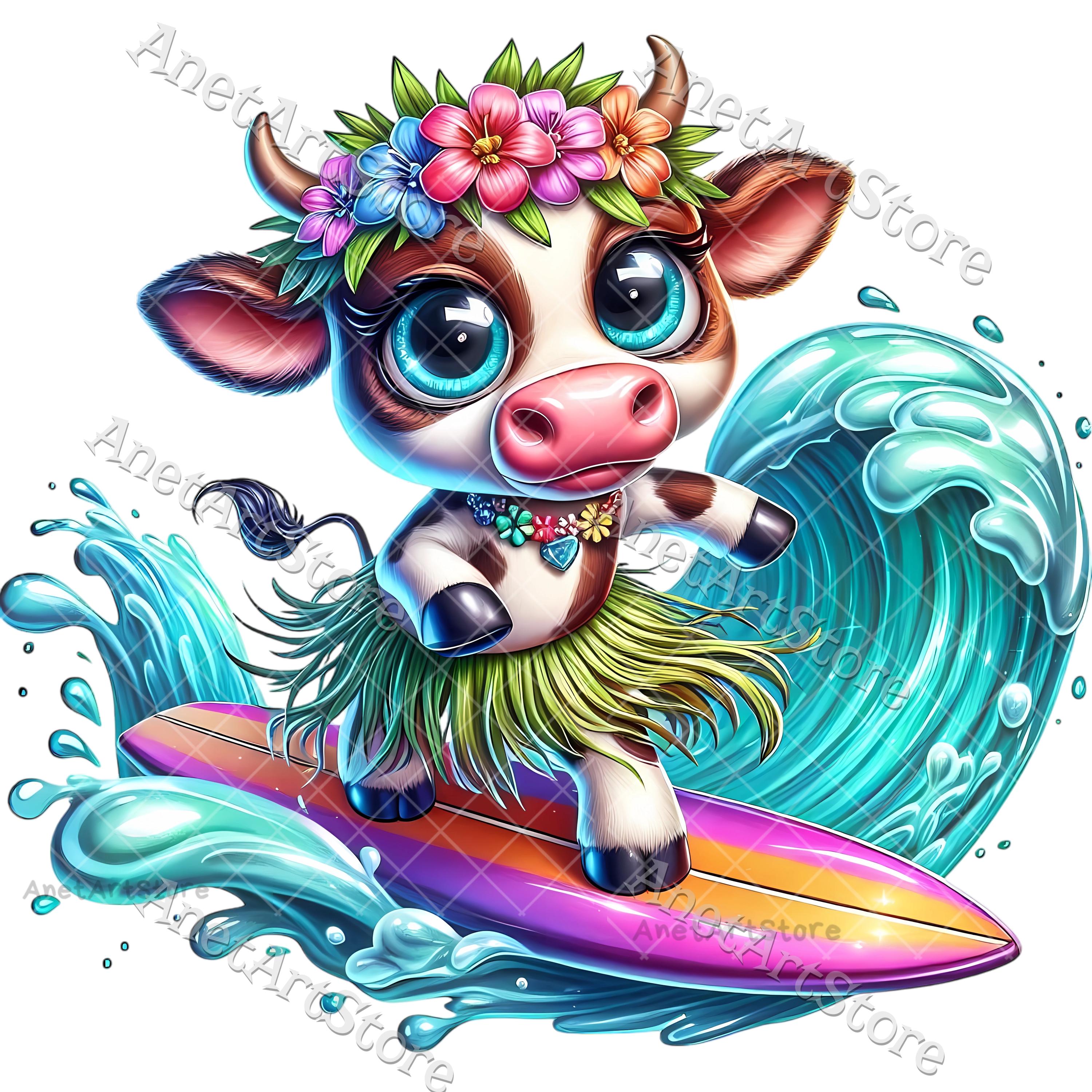 Cow Clipart, Cows Clipart, Cow Png, Funny Cow Clip Art, Tropical ...